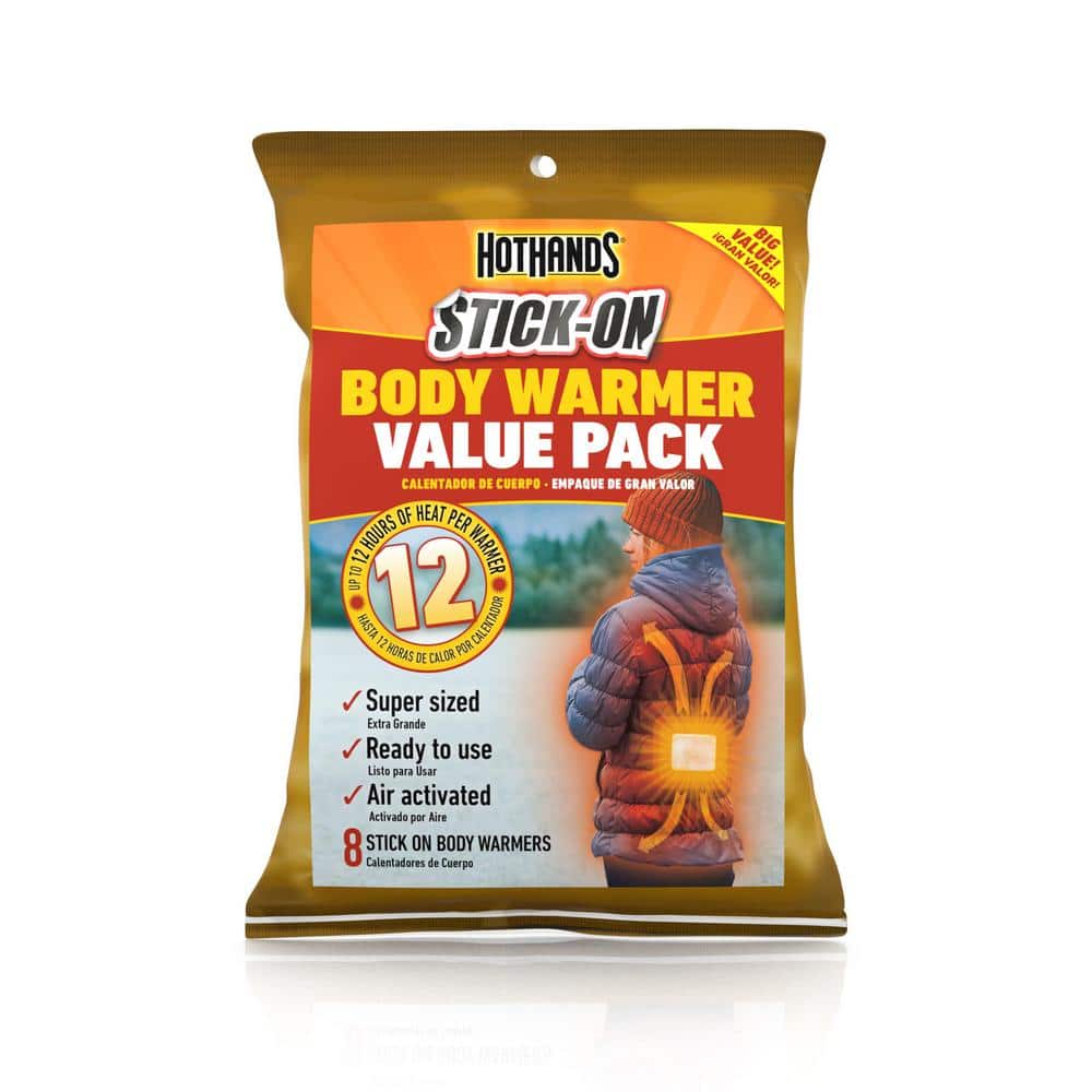 HotHands Adhesive Body Warmer Value Pack H163580 - The Home Depot