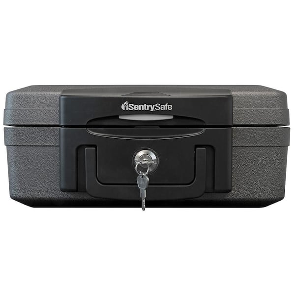 SentrySafe 0.17 cu. ft. Fireproof and Waterproof Safe Box H0100 - The ...