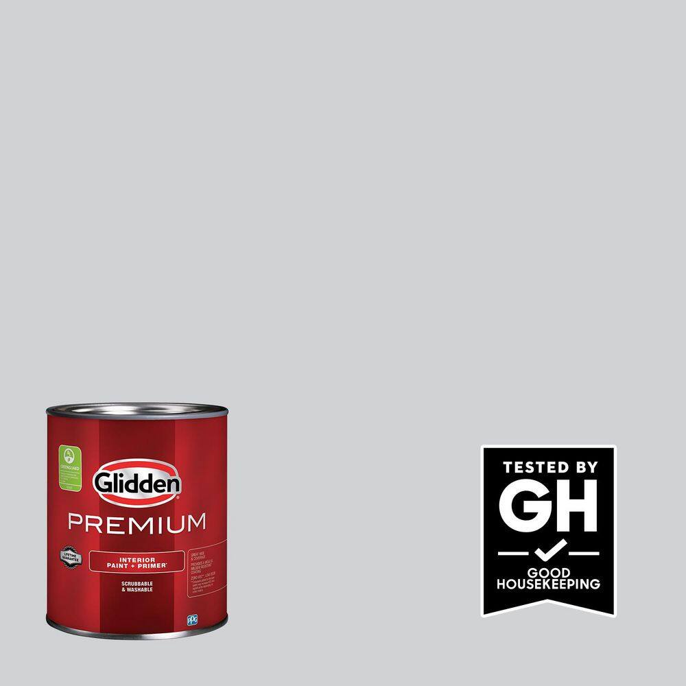 Glidden Premium 1 qt. PPG1011-2 Elemental Eggshell Interior Latex Paint ...