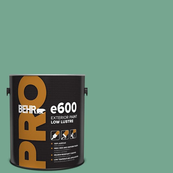 BEHR PRO 1 gal. #M420-5 Free Green Low Luster Exterior Paint PR62301 - The Home Depot