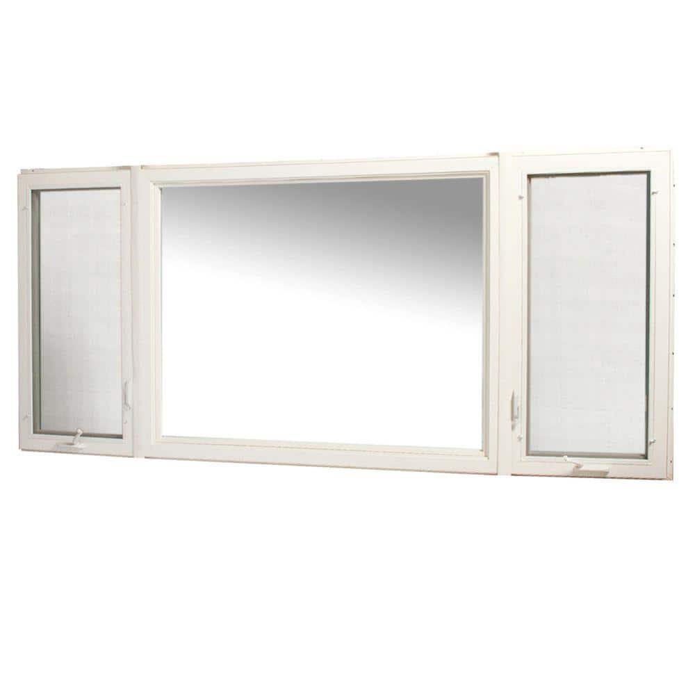Reviews for TAFCO WINDOWS 107.25 in. x 48 in. White Double-Pane ...