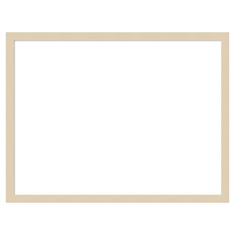 Amanti Art Svelte Natural 25 in. x 19 in. Wood Framed Dry Erase ...