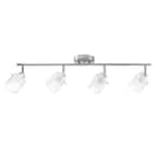 Addington Park 4-Light Chrome Contemporary 2.5 ft. Track Lighting Kit ...