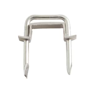 Briscon 1-3/8 in. x 13/16 in. Plastic Insulated Staples for Cable ...