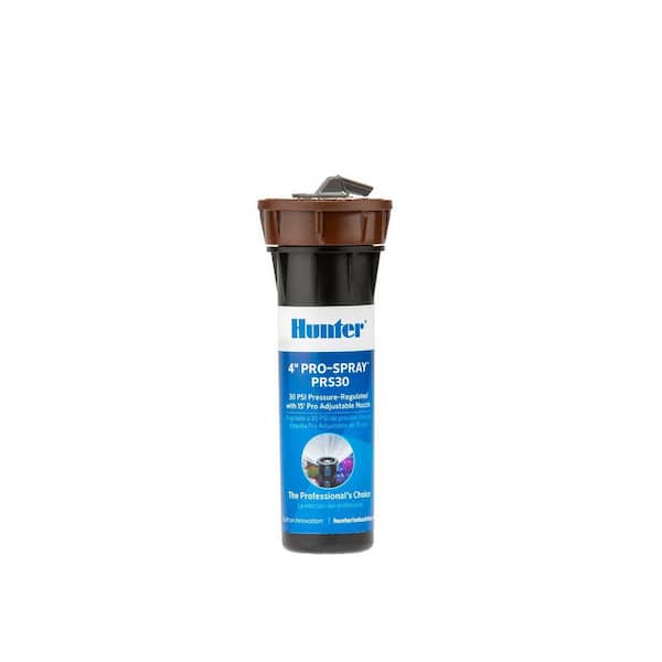 Hunter Industries 4 in. Pop Up Spray with Check Valve PROS04PRS30CV ...