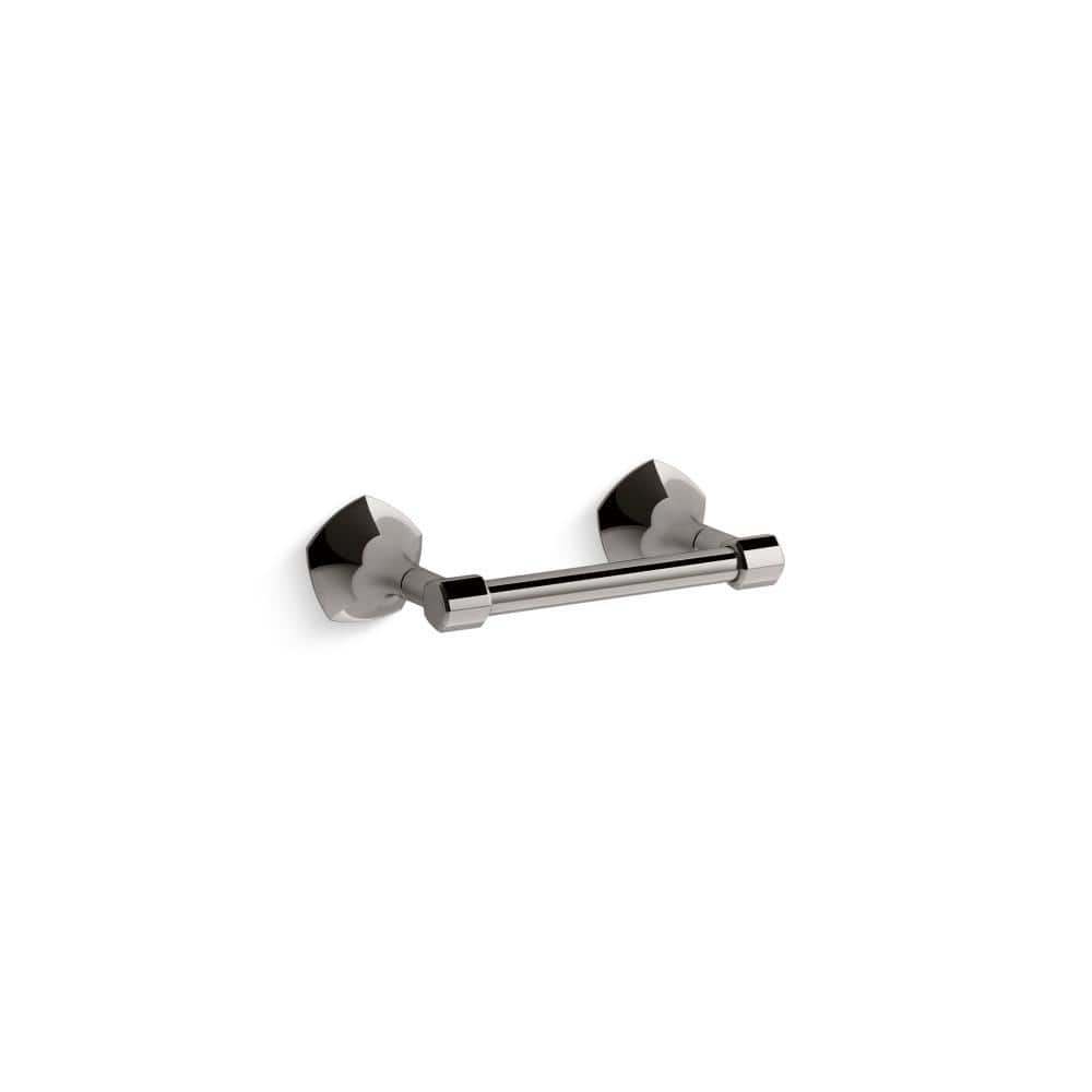 KOHLER Occasion Pivoting Toilet Paper Holder in Vibrant Titanium 27065 ...
