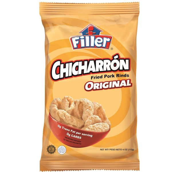 FILLER 4 oz. Chicharon Original Snacks 450101 - The Home Depot