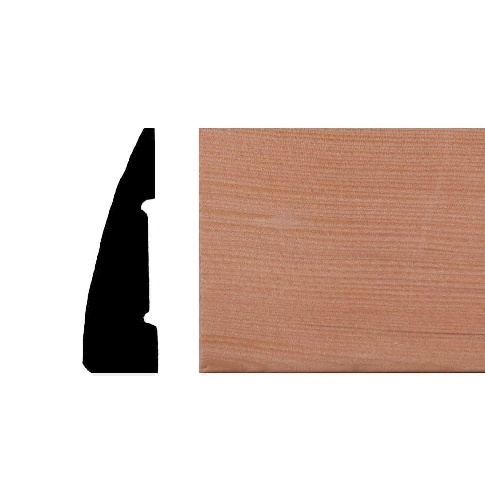 Builder's Choice WM327 11/16 in. x 2-1/4 in. Hemlock Wood Casing HDH327 ...