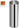 ALLFUEL HST 8 in. x 48 in. Double Wall Chimney Pipe BL.EV.RB-SHT8SS48 ...