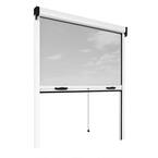 Retractable Bug Screen 73 in. x 67 in. Adjustable Width/Height White ...