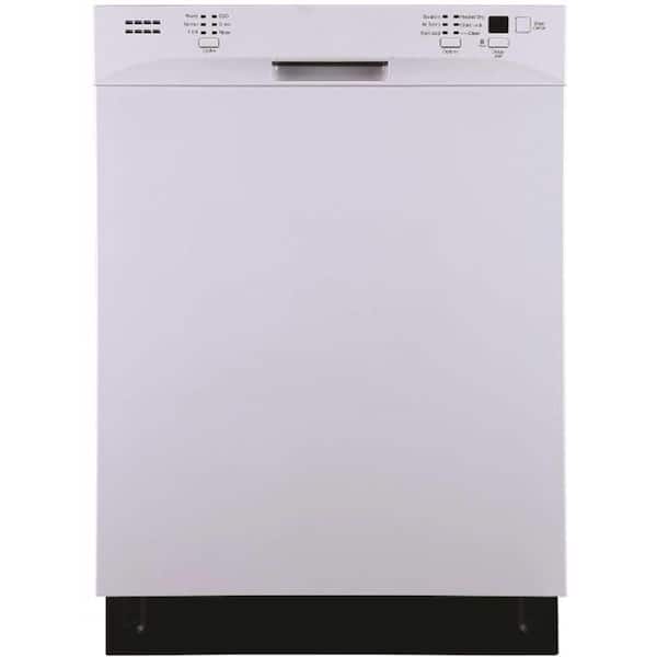 Seasons 24 in. Front Control Dishwasher in White SDW2FCMW - The Home Depot