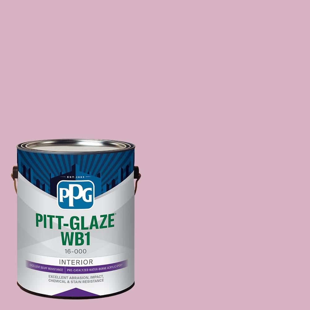 Pitt-Glaze 1 gal. PPG1044-4 Mauvelous Semi-Gloss Interior Waterborne 1 ...