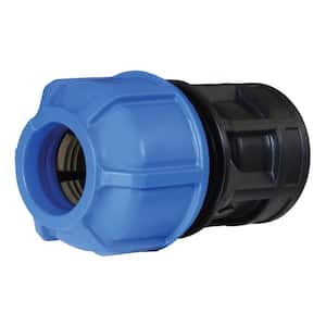IPEX 1 in. x 3/4 in. Polyethylene Male Adaptor CTS Compression 258407 ...