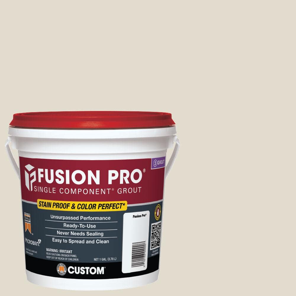 Custom Building Products Fusion Pro #11 Snow White 1 gal. Single ...
