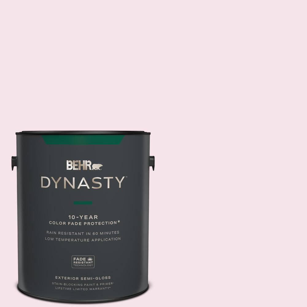 BEHR DYNASTY 1 gal. #690A-1 Zephyr Semi-Gloss Exterior Stain-Blocking ...