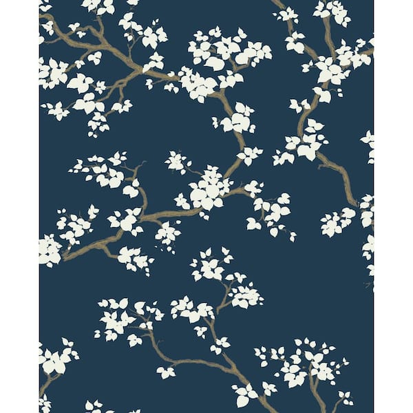 York Wallcoverings Branches Paper Strippable Wallpaper (Covers 56 sq ...