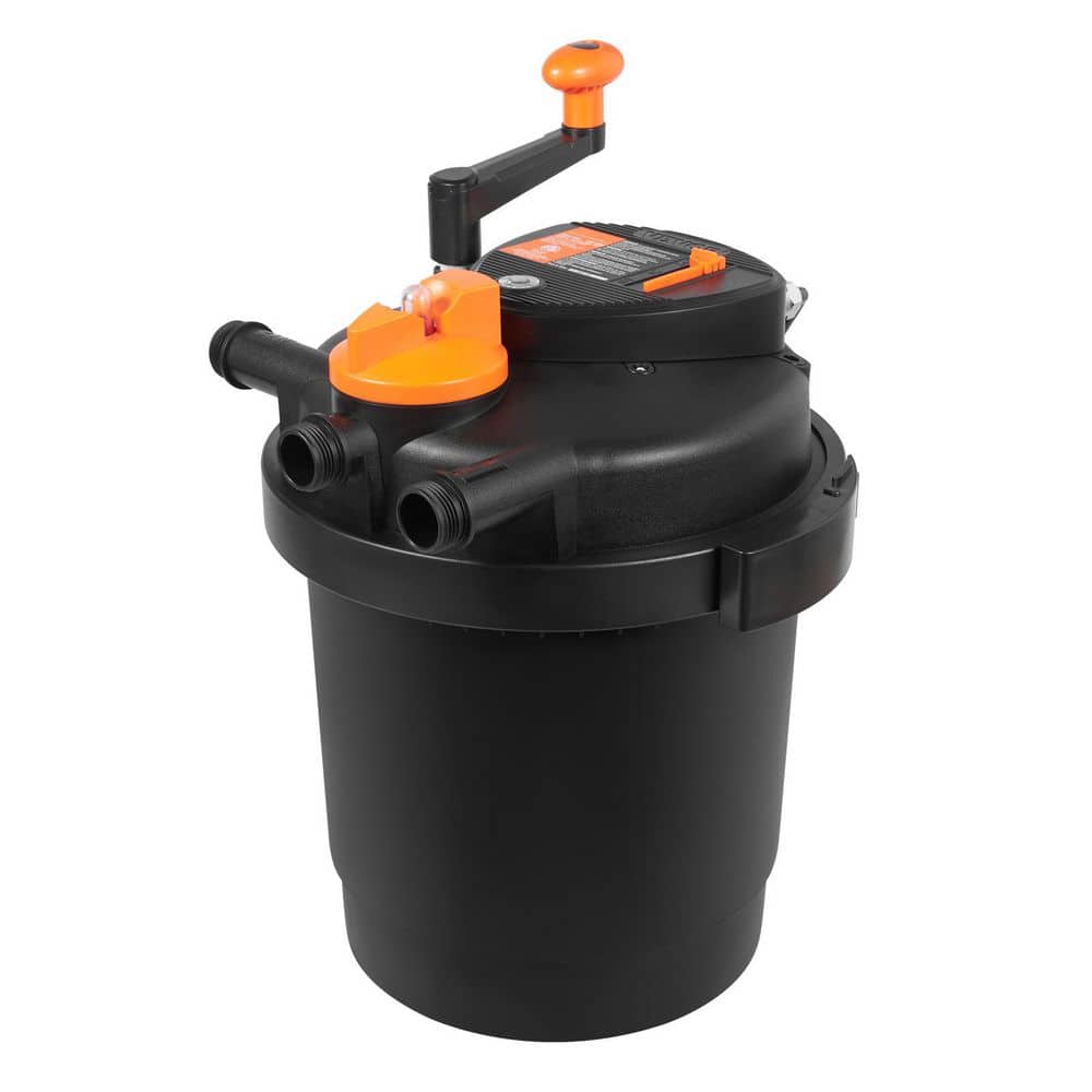 SKYSHALO Bio Pressure Pond Filter up to 1600 Gal. with 13-Watt UV-C ...