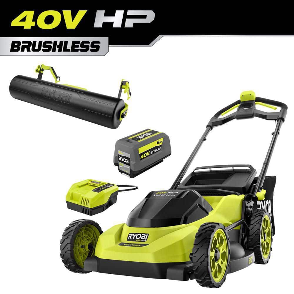 Reviews for RYOBI 40V HP Brushless 20 in. Cordless Battery Walk Behind ...