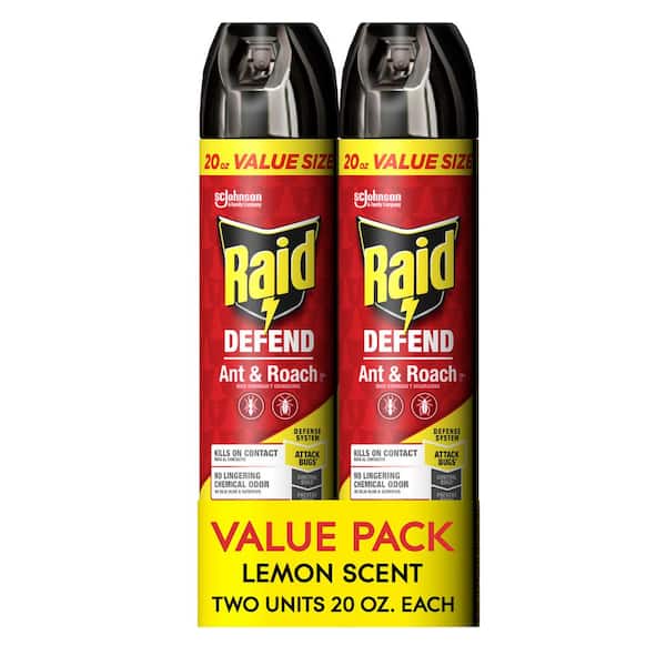 Reviews for Raid 20 oz. Defend Ant and Roach Insect Killer Lemon Twin ...