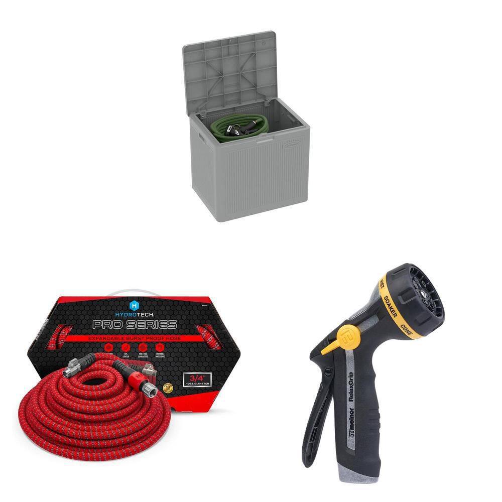 200 ft. Expandable Hose Hideaway Reel Box, ProSeries 3/4 in. x 200 ft ...