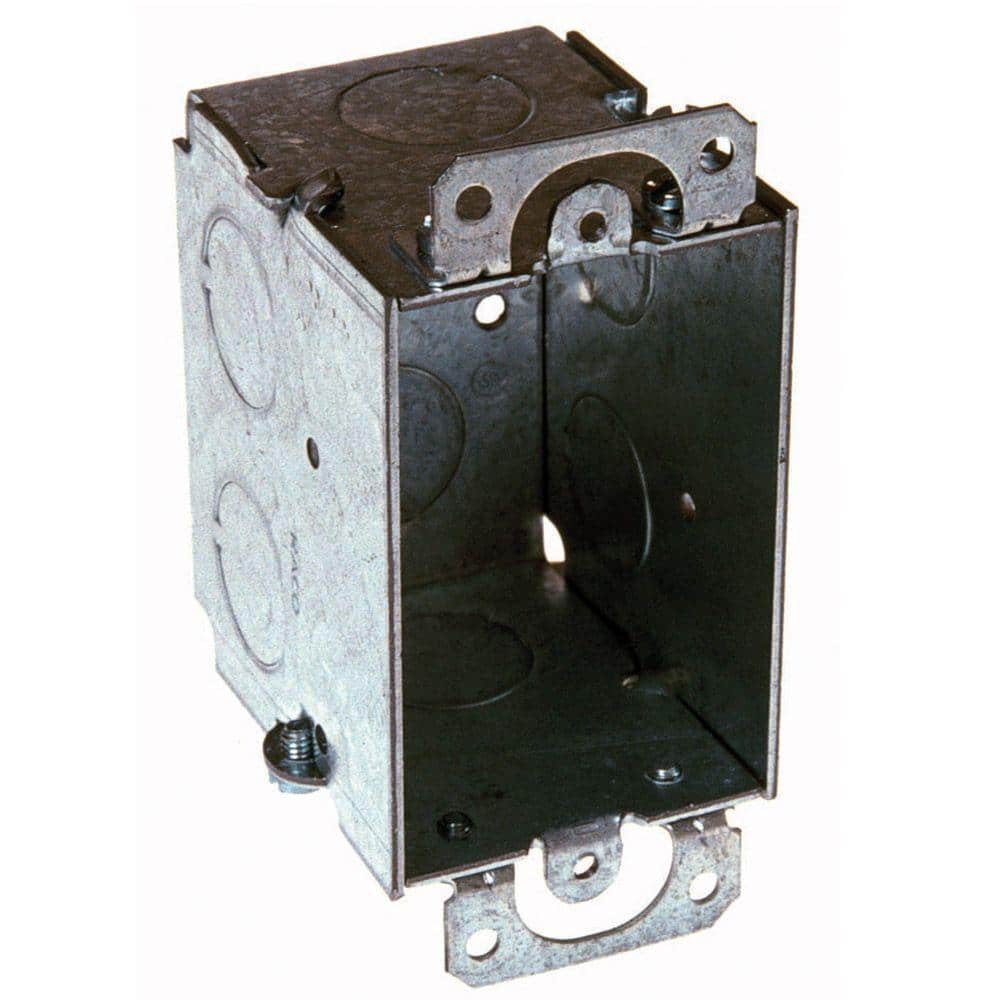 RACO 3 in. x 2 in. Gangable Switch Electrical Box, Plaster Ears (25 ...