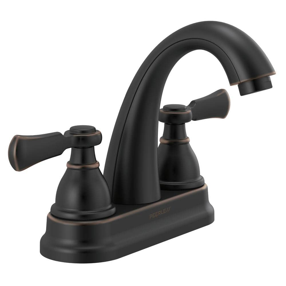 Reviews for Peerless Elmhurst 4 in. Centerset 2-Handle Bathroom Faucet ...