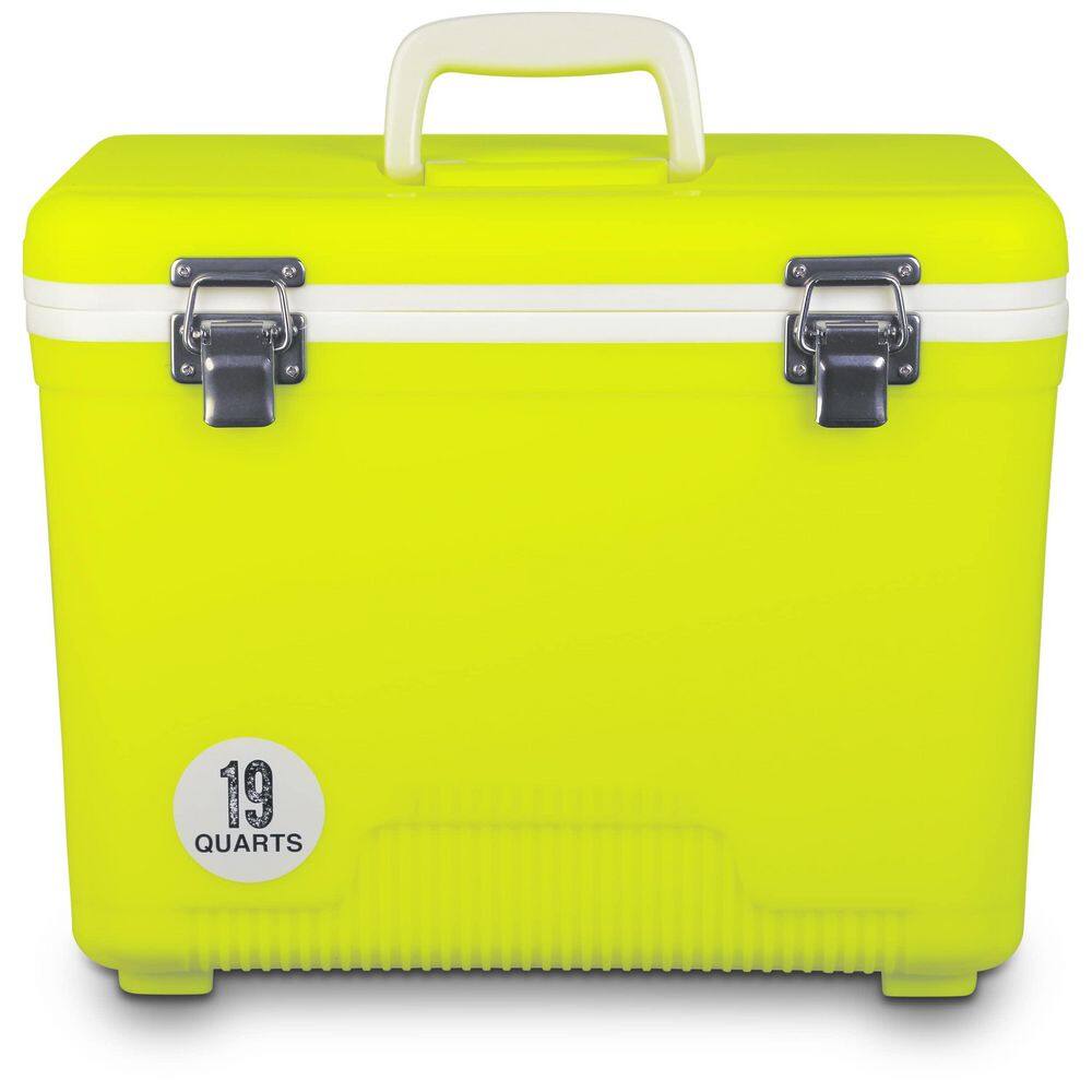 MOEPISY 19 qt. Leak-Proof, Air Tight, Drybox Cooler and Small Hard ...