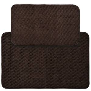 Garland Rug Town Square Chili Red 2 ft. x 3 ft. 4 in. 2-Piece Rug Set ...