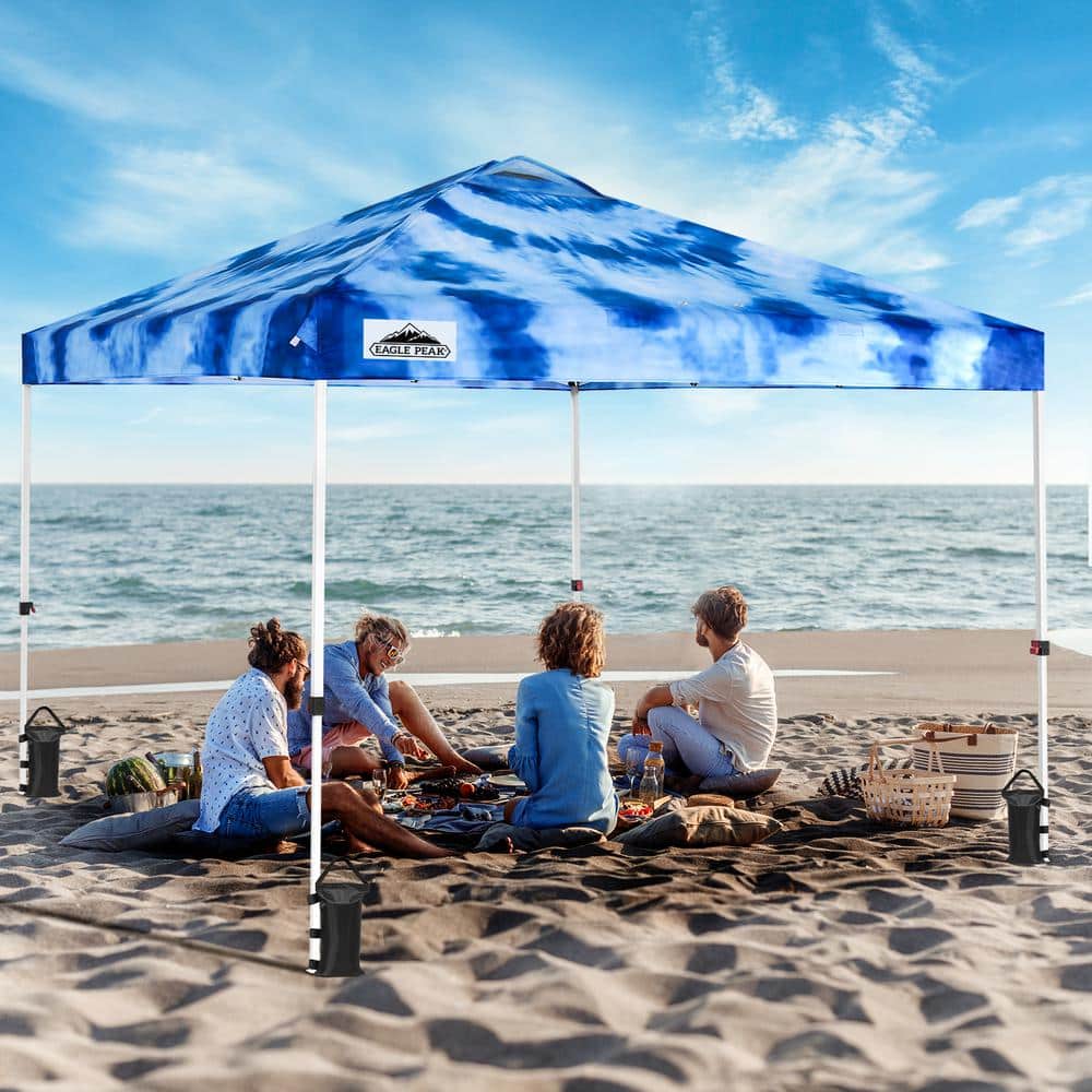 Have a question about EAGLE PEAK 10 ft. x 10 ft. Pop Up Canopy Tent ...