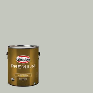 Glidden Diamond 5 gal. PPG1033-3 Silent Storm Flat Interior Paint with ...