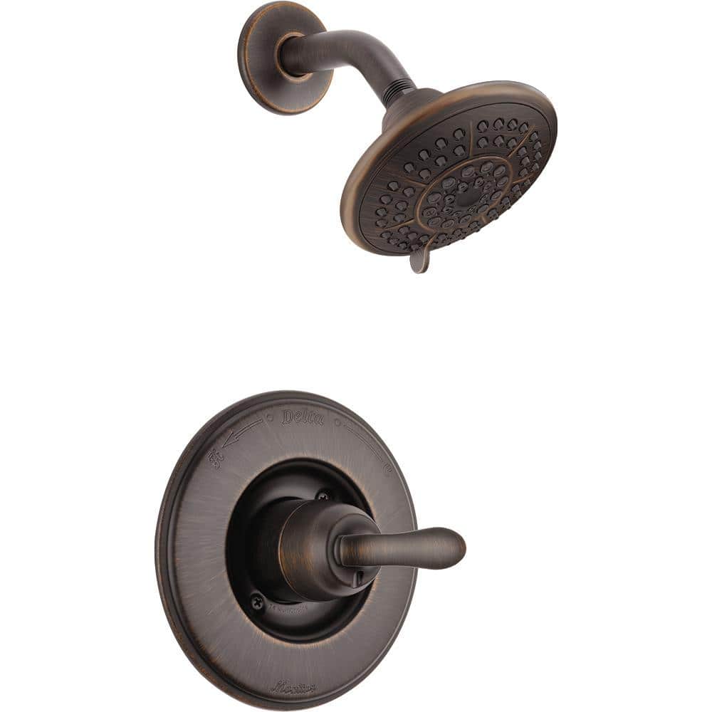 Delta Linden 1-Handle 1-Spray Shower Only Faucet Trim Kit in Venetian ...