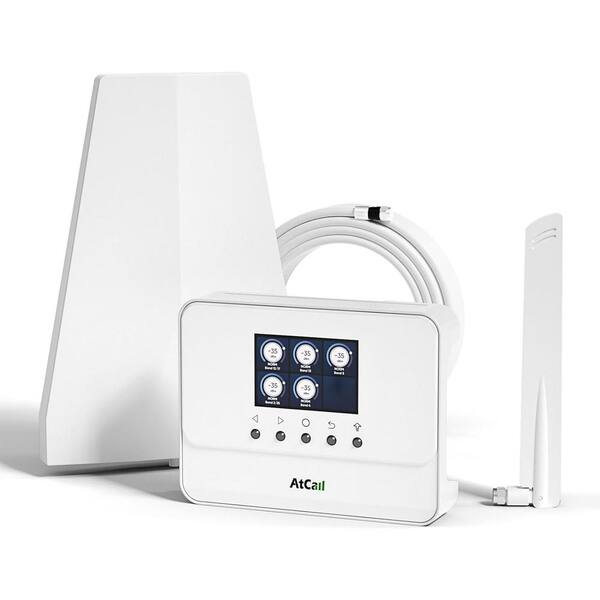 Etokfoks Cell Phone Booster for Home Up to 3,000 sq. ft. with LCD ...