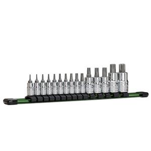 Capri Tools Long Star Bit Socket Set (15-Piece)-30500-15TBL - The Home ...