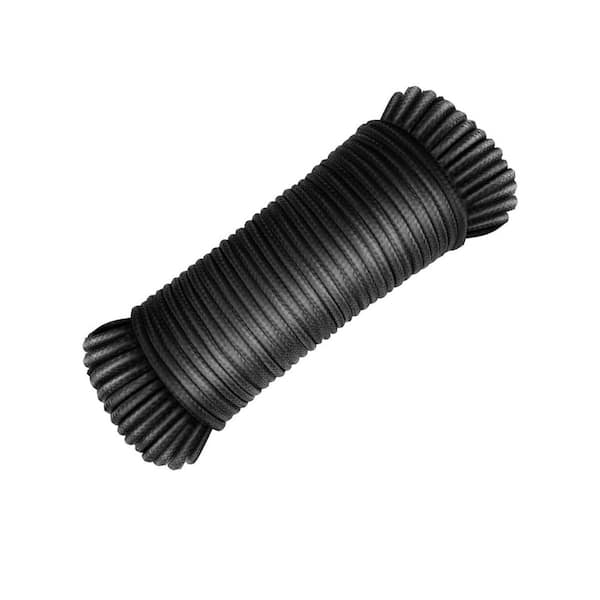 Misopily 100 ft 1/4 in. Nylon Polyester Diamond Braided Utility Rope ...