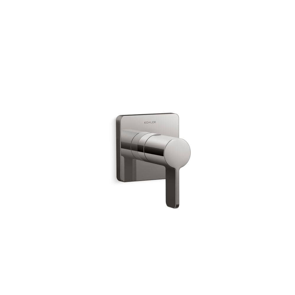 KOHLER Parallel Valve Handle Trim With Lever Handle in Vibrant Titanium ...