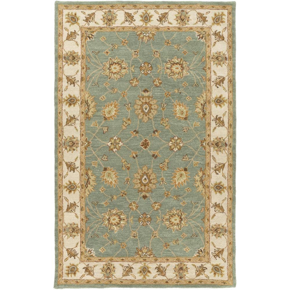 Livabliss Middleton Hattie Seafoam 4 ft. x 6 ft. Indoor Area Rug ...