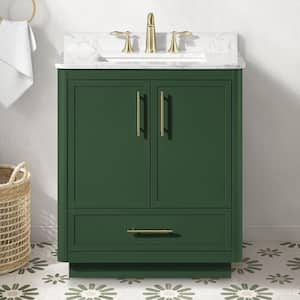 Home Decorators Collection Tamsin 60in. Double Sink Freestanding Forest ...