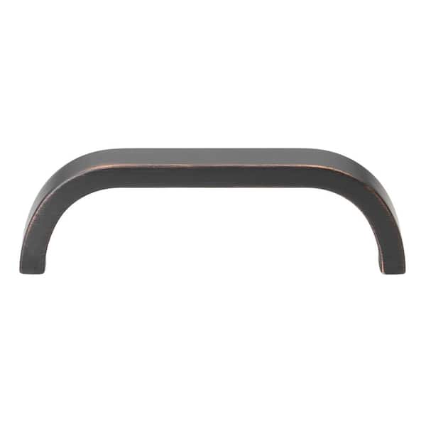 GLIDERITE 3-3/4 in. (96 mm ) Center-to-Center Oil Rubbed Bronze Flat ...