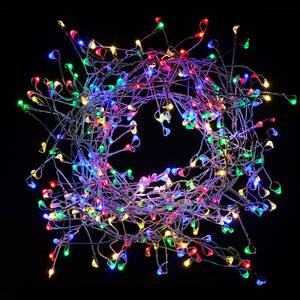 LUMABASE 300-Lights LED Copper Electric Firecracker Fairy String Lights ...