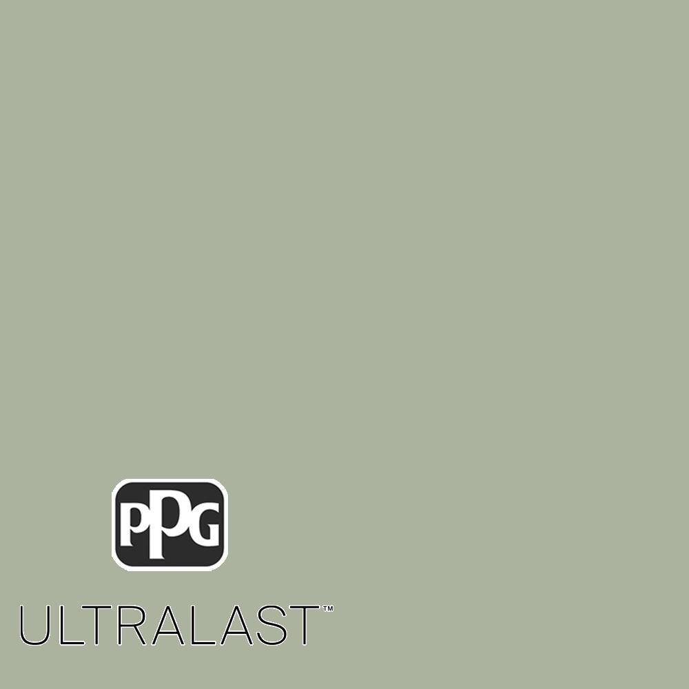 PPG UltraLast 1 gal. #PPG1127-4 Gargoyle Eggshell Interior Paint and ...