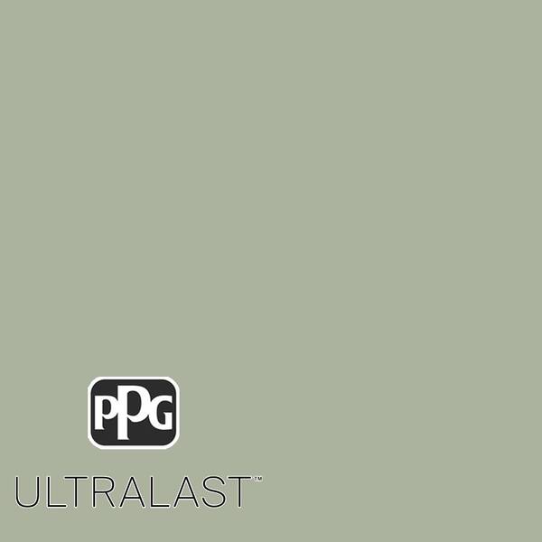 PPG UltraLast 1 gal. #PPG1127-4 Gargoyle Matte Interior Paint and ...