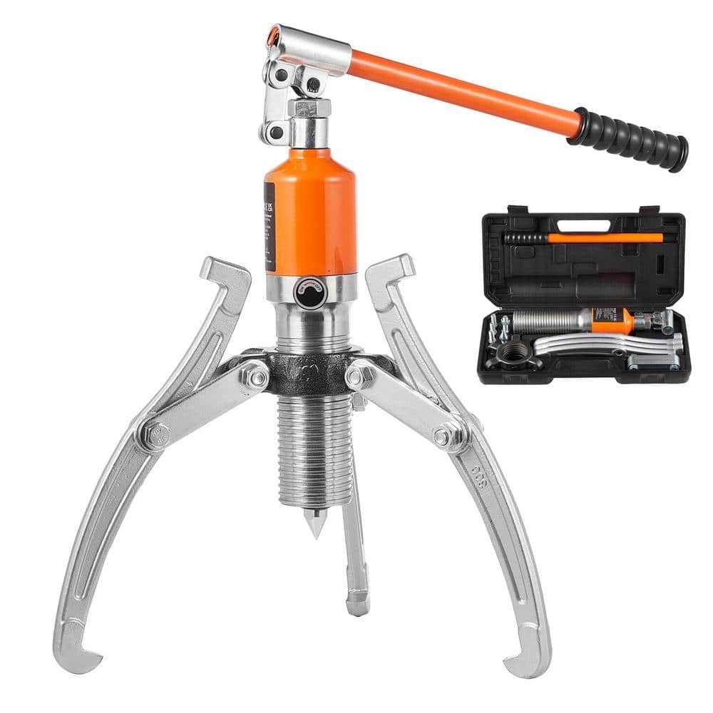 SKYSHALO Hydraulic Gear Puller, 15 Ton Max Capacity Wheel Bearing ...
