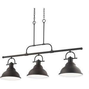 Volume Lighting 3-Light Indoor Foundry Bronze Linear Kitchen Island ...