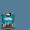 BEHR PREMIUM 1 gal. #PFC-58 Alpine Sky Gloss Enamel Interior/Exterior ...