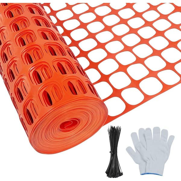 WRIGHTMASTER 48 in. x 100 ft. High-Density HDPE Mesh for Chicken Coop ...