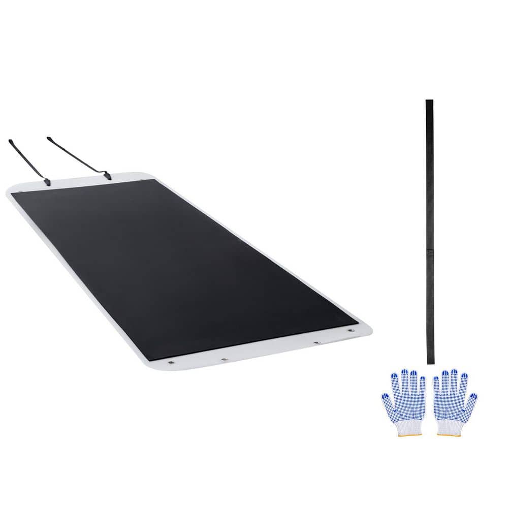 SKYSHALO Yard Drag Sled, 110 x 40 in., 1600lbs. Heavy Duty Utility Sled ...