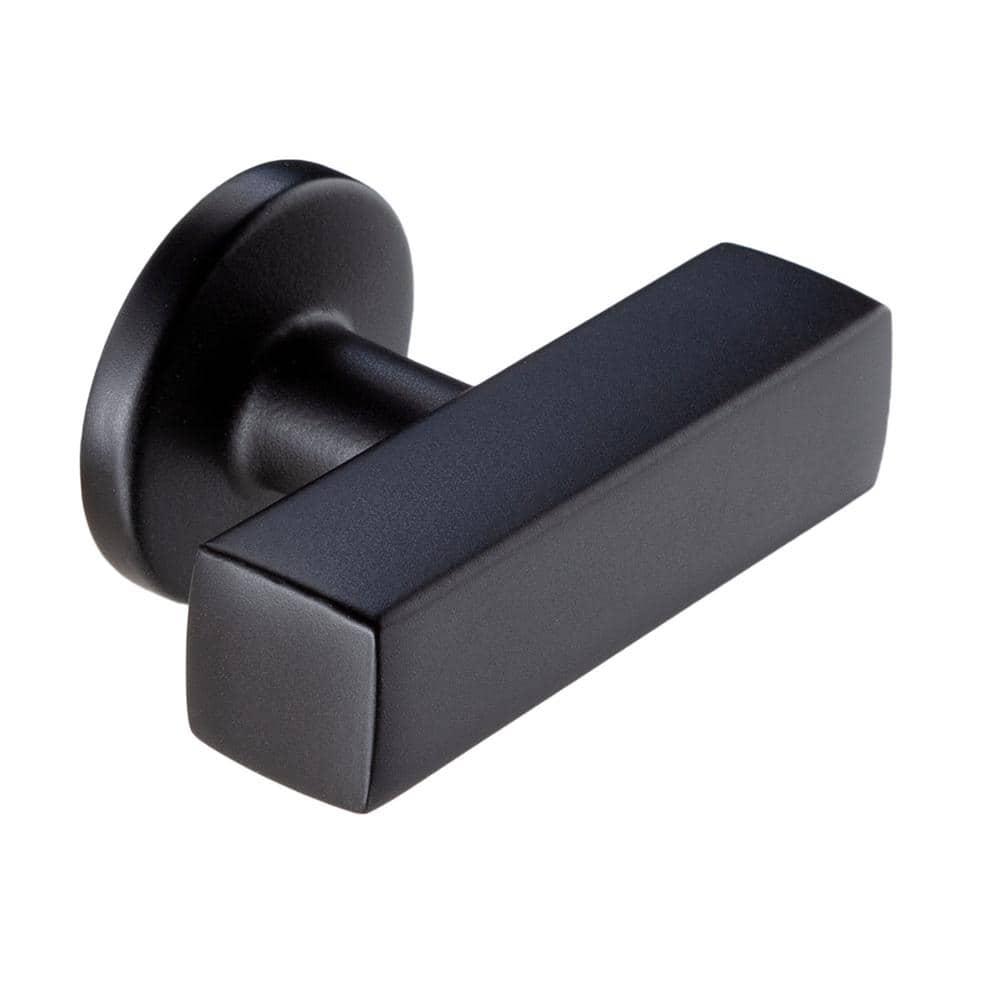 Sumner Street Home Hardware Flynn 1-7/8 in. (48 mm) Modern Matte Black ...