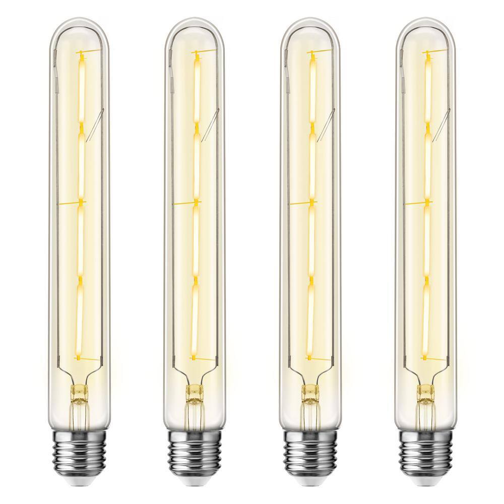 YANSUN Edison T30 LED Tubular Bulb,Vintage Filament Design, 4W (40W ...
