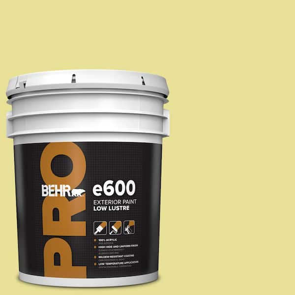 BEHR PRO 5 gal. #P340-3 Reviving Green Low Luster Exterior Paint ...