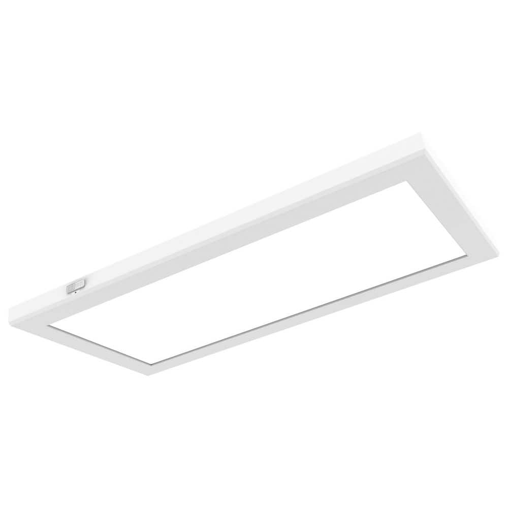SATCO Blink Pro Plus 11.83 in. 24-Watt White Color Selectable Integrated LED Flush Mount Surface ...